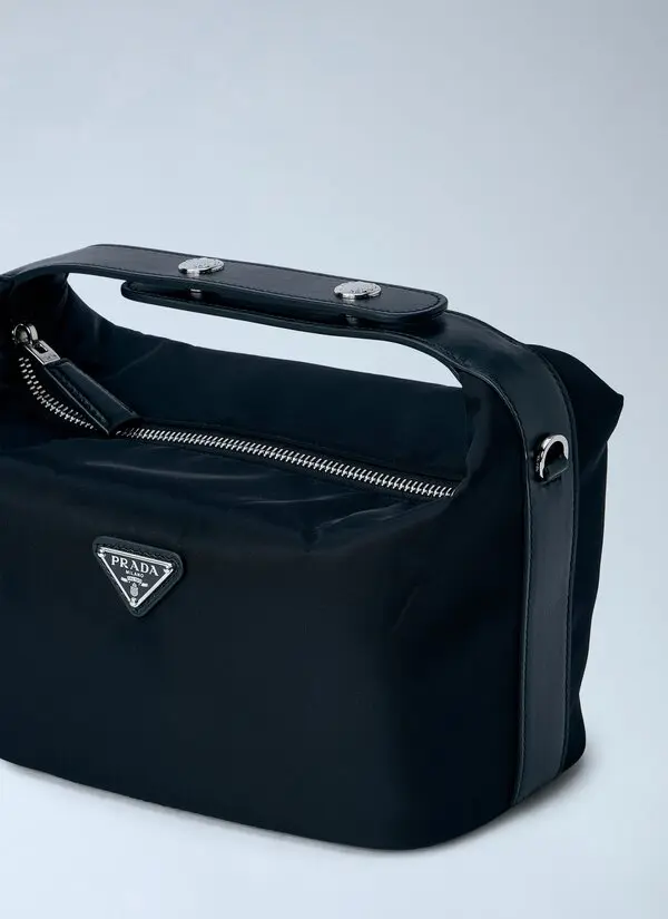 Prada Chérie Re-nylon Mini Bag - Black