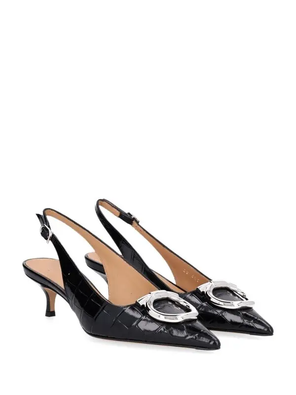 FERRAGAMO Slingback Maxi Gancini