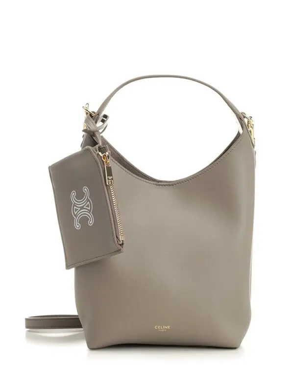 Celine Small Hobo Bag - Gray