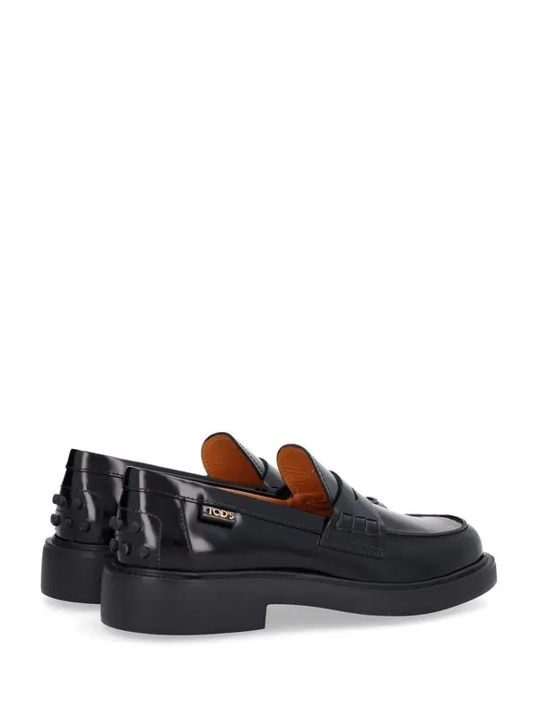 TOD'S Leather Moccasin - Black