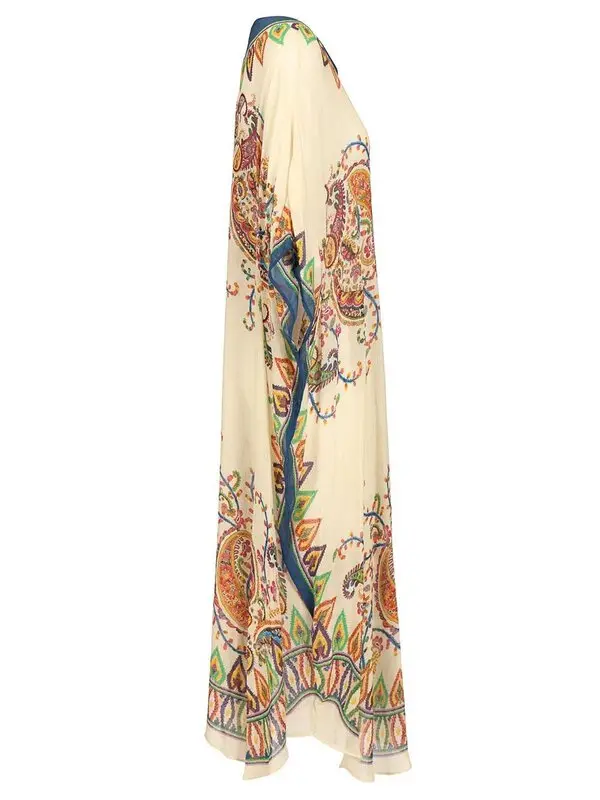 Etro Kaftan With Paisley Print