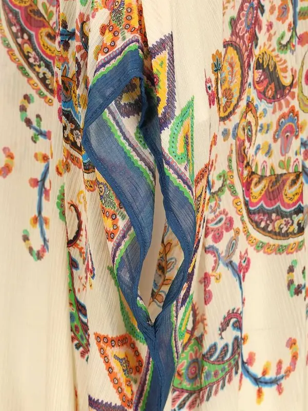 Etro Kaftan With Paisley Print