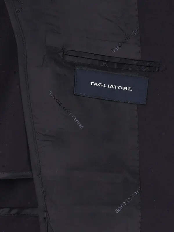 Tagliatore Vesuvio Suit In Wool And Silk