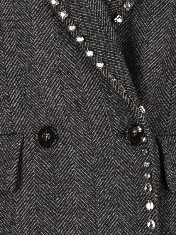 Stella McCartney Embellished Coat - Gray
