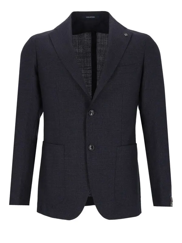 Tagliatore Montecarlo Suit In Wool Canvas