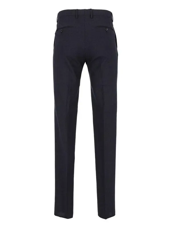 Tagliatore Montecarlo Suit In Wool Canvas - Gray
