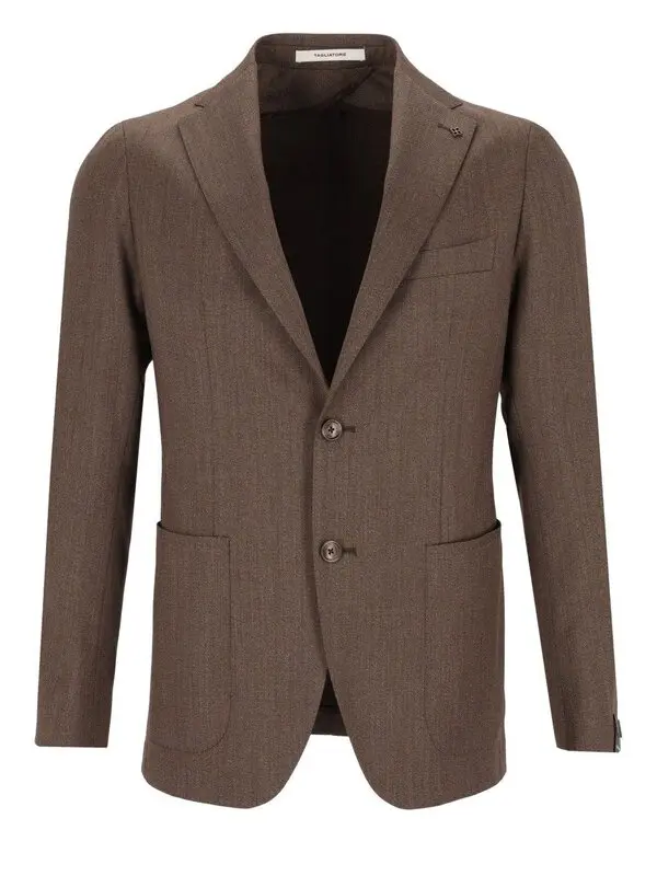 Tagliatore Monte Carlo Single-breasted Suit - Brown