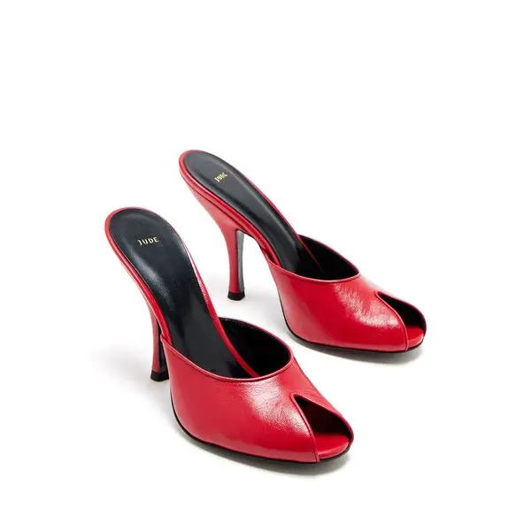 JUDE Mules - Red