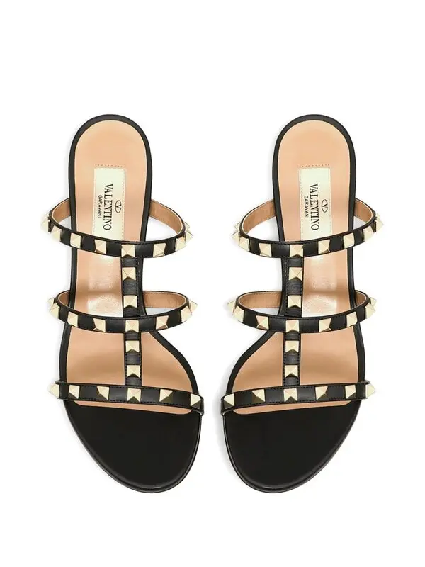 Valentino Garavani Rockstud Leather Sandals - Multicolor