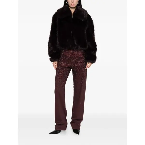 GOLDEN GOOSE Denim Straight-leg Jeans - Red