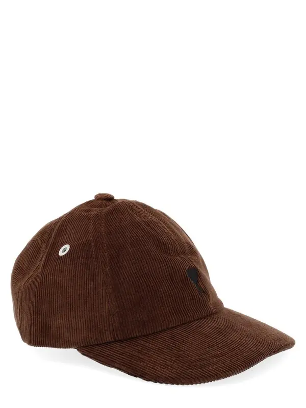 AMI Paris Cappello Da Baseball Con Logo De Coeur