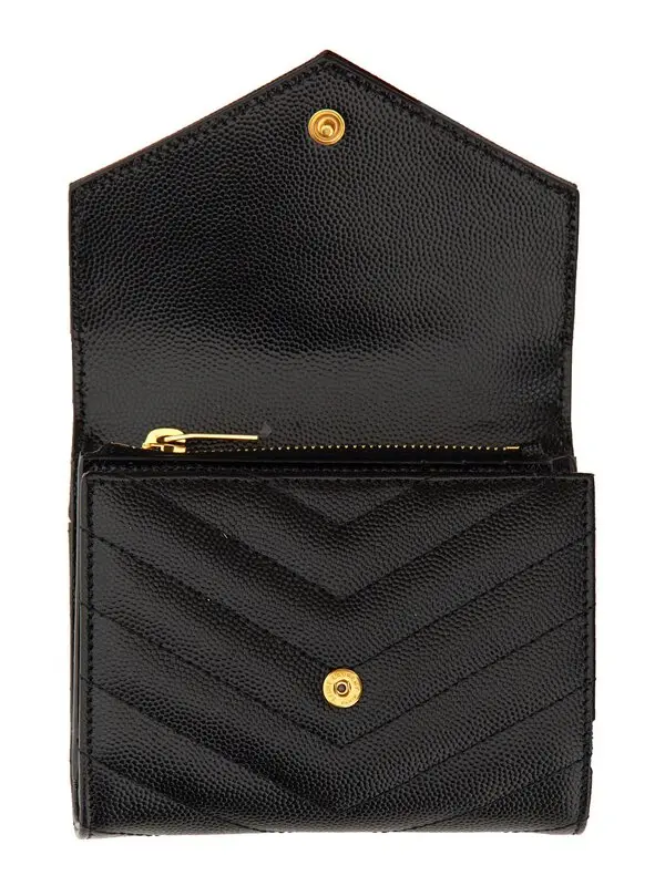 Saint Laurent Portafoglio Tri-fold "cassandre