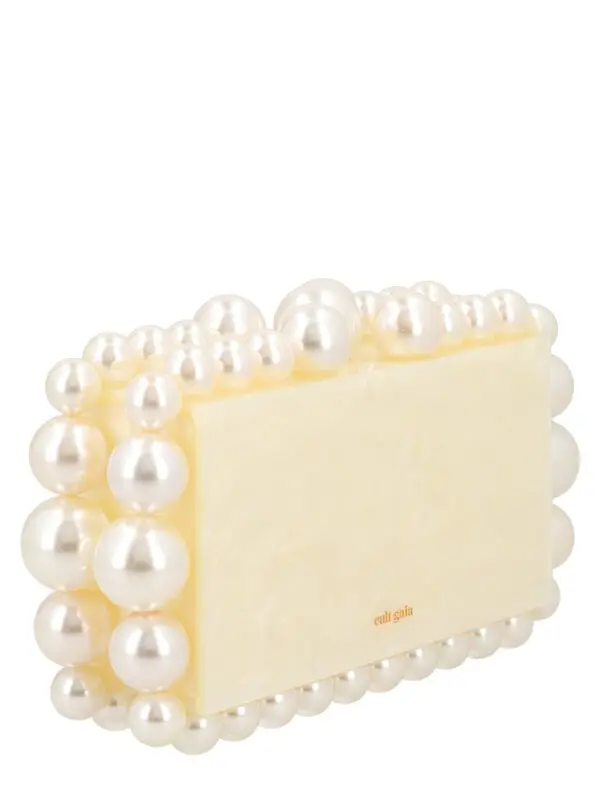 Cult Gaia Clutch "eos - Ivory