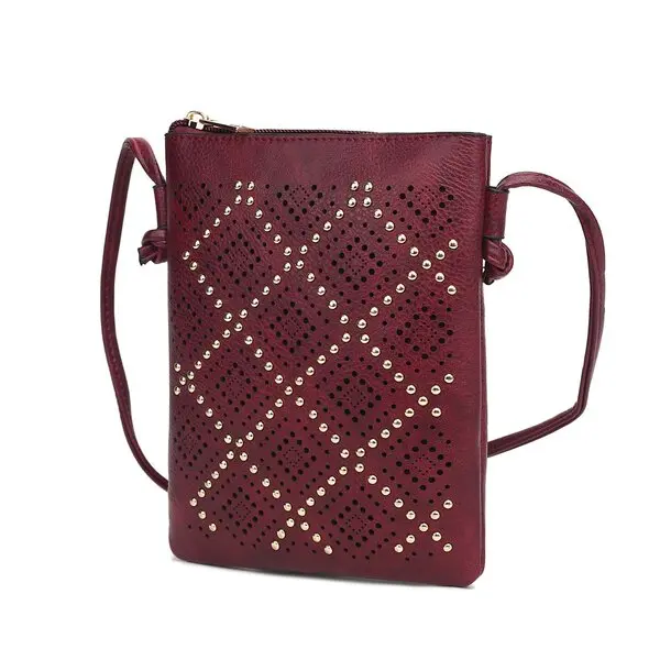 MKF COLLECTION BY MIA K. Leysha Crossbody Bag Burgundy - Red