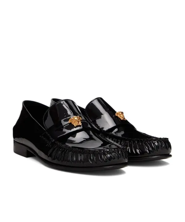 Versace Medusa Hardware Loafers