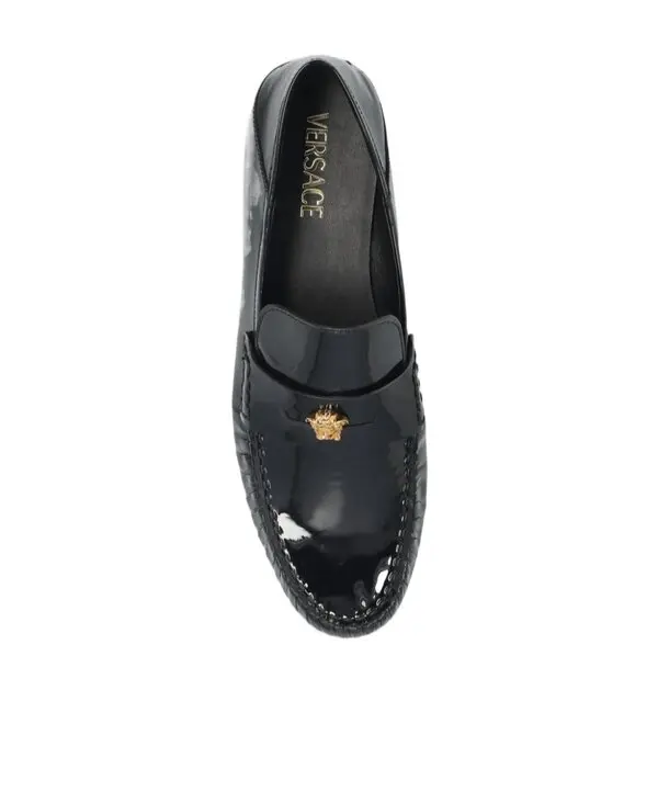 Versace Medusa Hardware Loafers