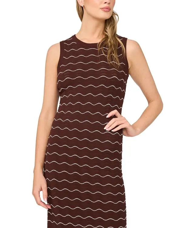 Ted Baker London Sophie Sleeveless Scallop Ripple Dress