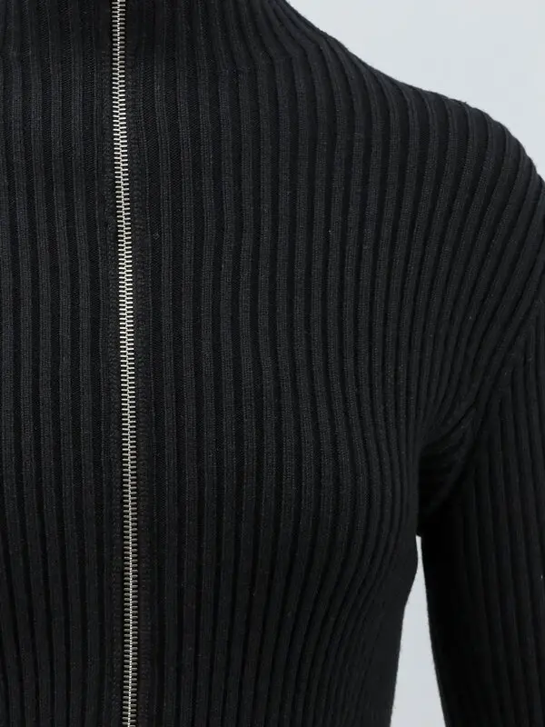 Alaïa Long-sleeved Zip-up Cardigan