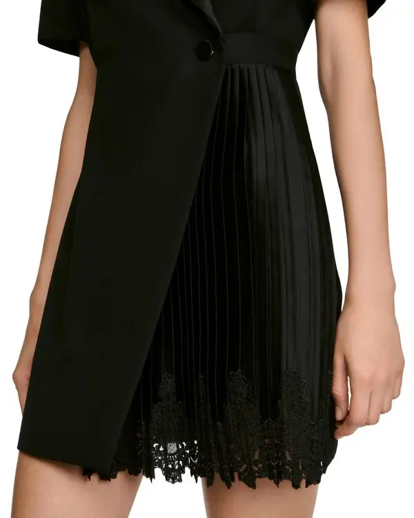 Sandro Baccarat Tailored Wrap Dress