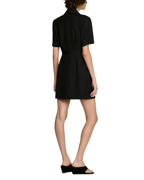 Sandro Baccarat Tailored Wrap Dress
