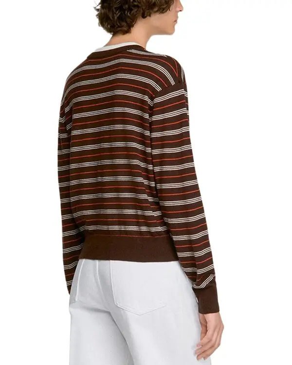 Sandro Mabel Wool Layered Effect Sweater