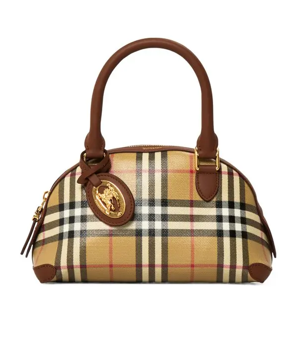 Burberry Compact Curved Bag - Brown