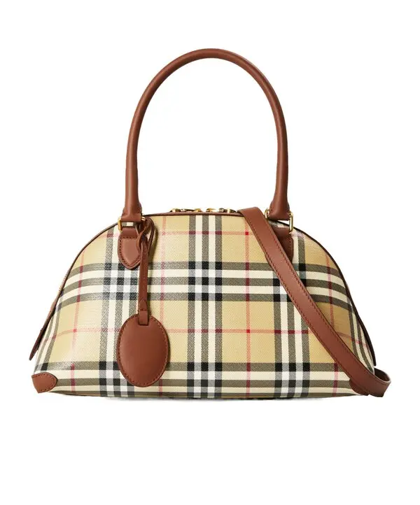 Burberry Casual Plaidpattern Bag - Multicolor