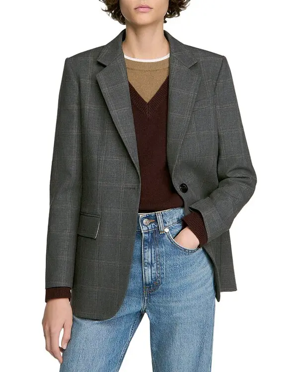 Sandro Saveria Tailored Blazer