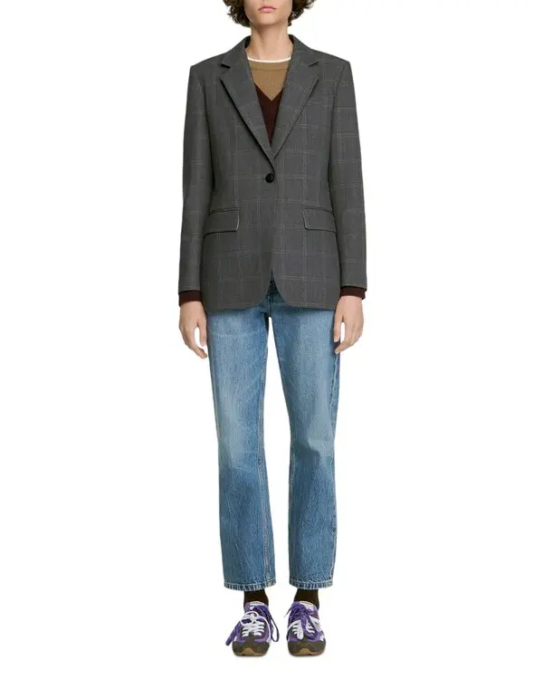 Sandro Saveria Tailored Blazer