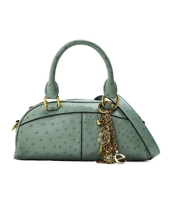 Chloé Ostrichpattern Handbag - No