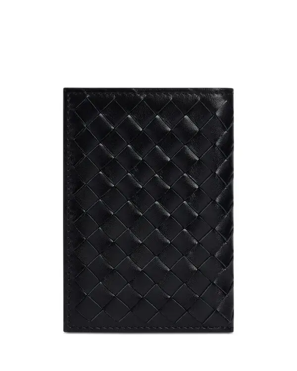 Sandro Braided Card Holder