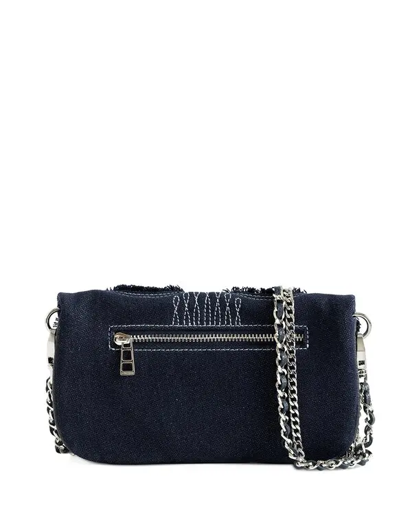 Zadig&Voltaire Rock Mini Western Denim Clutch