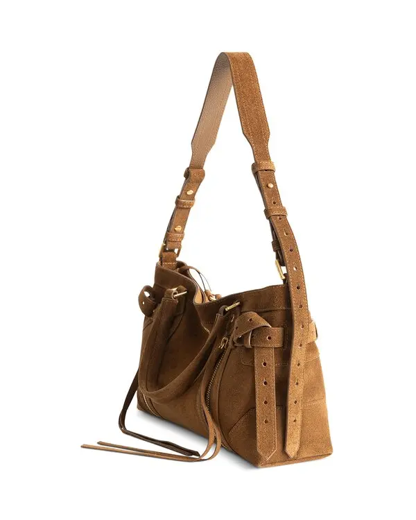 Zadig&Voltaire Madison Small Suede Shoulder Bag