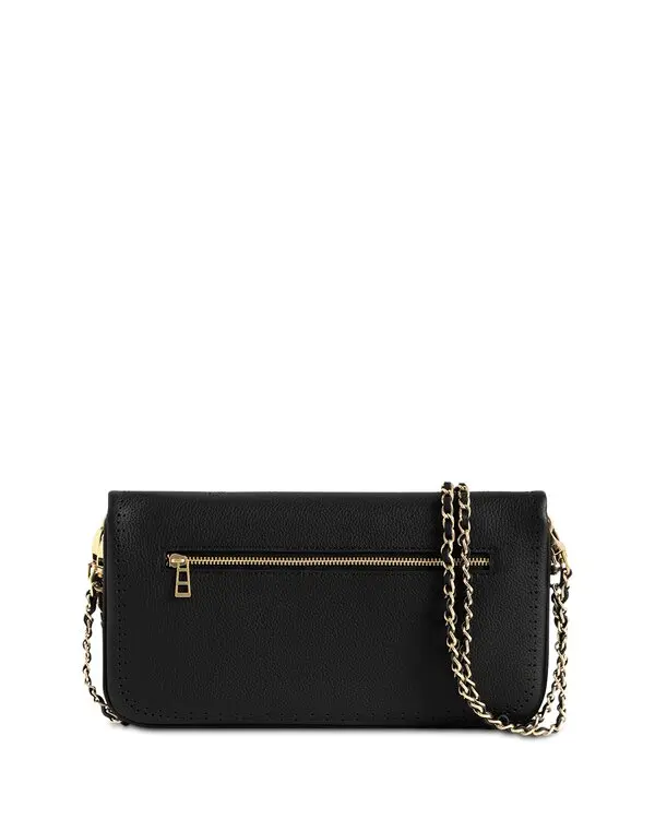 Zadig&Voltaire Rock Perfo Leather Clutch - Black