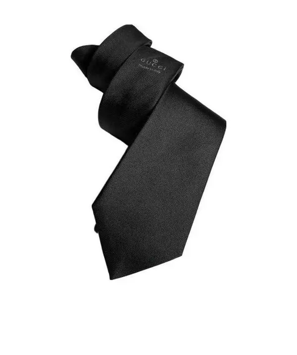 Gucci Silk Tie - Black