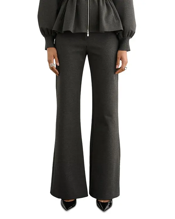 TOCCIN Gaia Mid Rise Flare Leg Pants