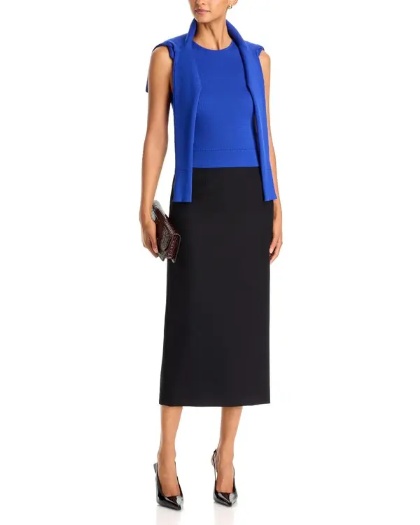 TOCCIN Avery Racerback Tank Top - Lapis