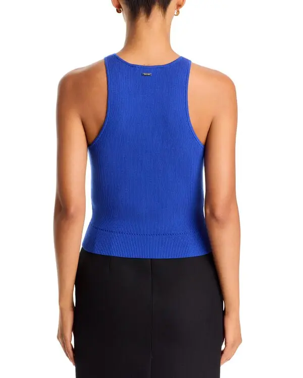 TOCCIN Avery Racerback Tank Top - Lapis