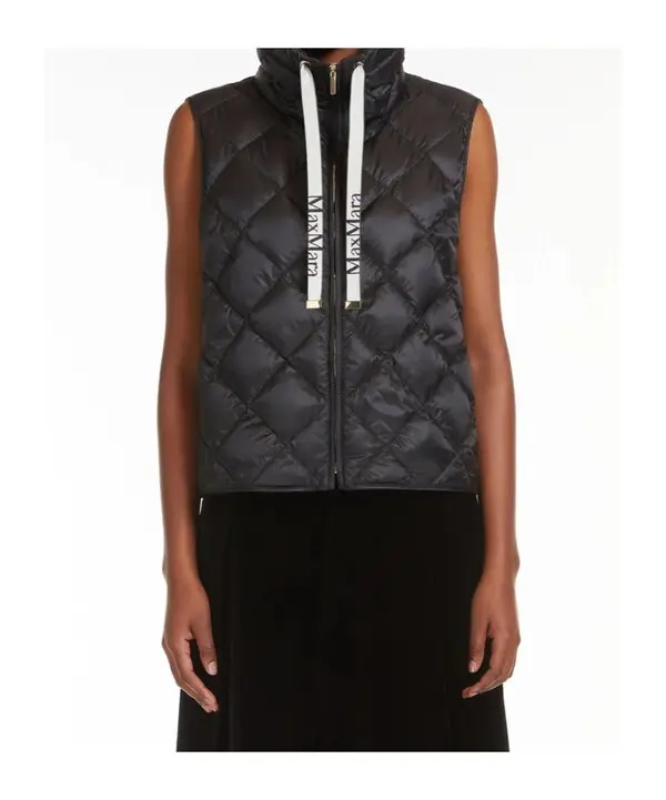 Max Mara Water-repellent Nylon Canvas Gilet