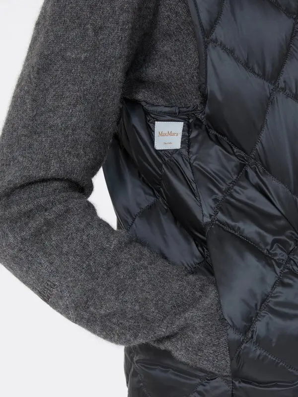 Max Mara Quilted Padded Gilet - Black