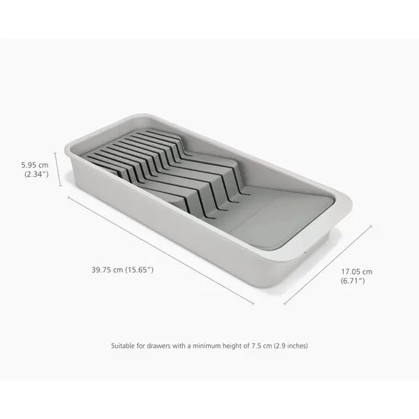 JOSEPH JOSEPH Drawerstore 2 Tier Knife Organizer