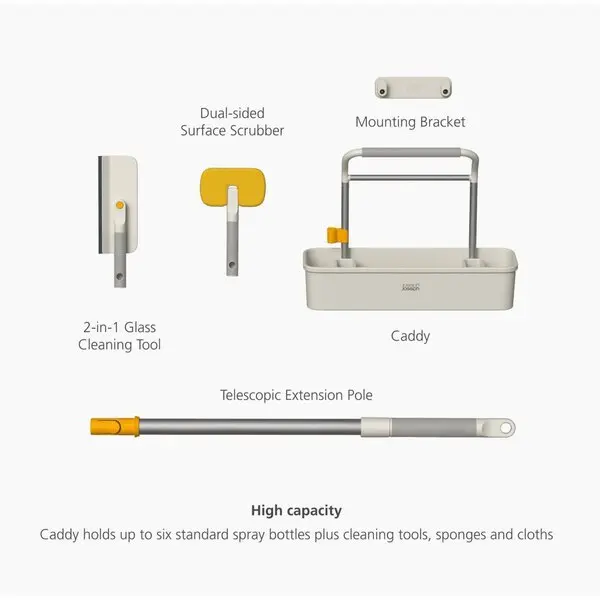 JOSEPH JOSEPH Cleantech Cleaning Tool Caddy Set