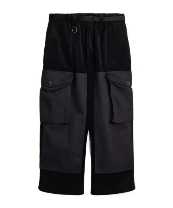 Y3 Integrated Belt Cargo Pants - Black