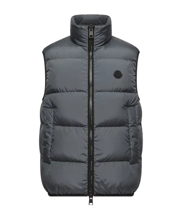 Moncler Gabas Down Vest - Grey