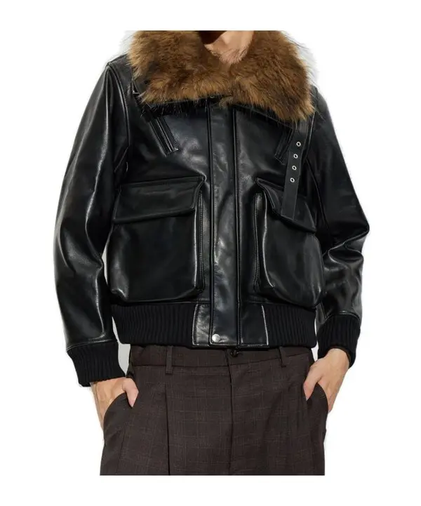 Sacai Faux Fur Jacket