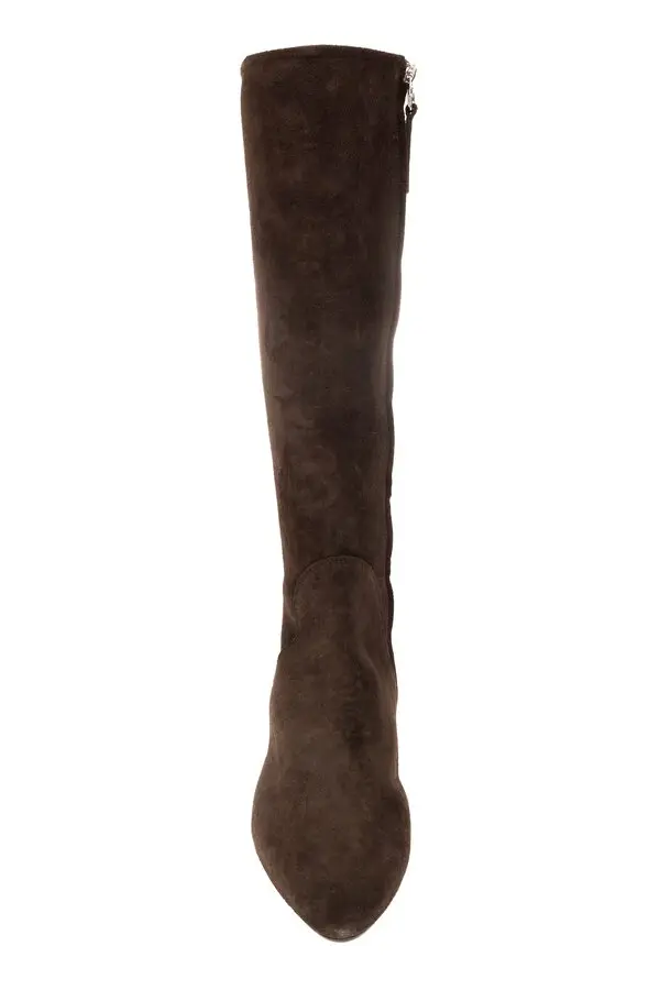 AeydĒ Suede High-heeled Boots