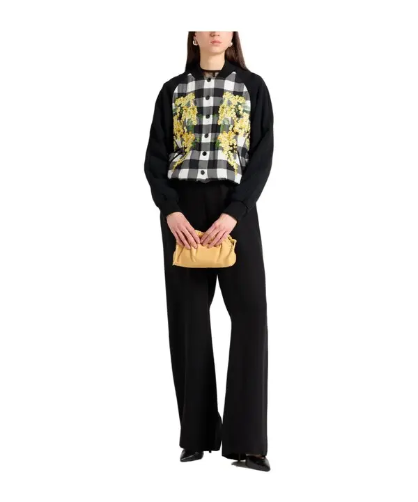 Dolce & Gabbana Plaid Baseball Jacket