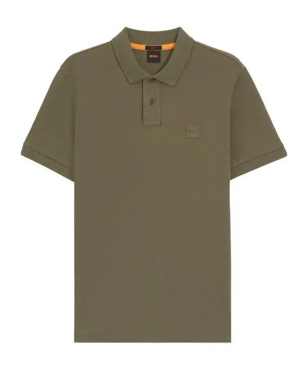 Hugo Boss Sleeved Polo Shirt - Green