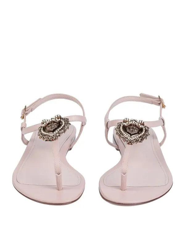 Dolce & Gabbana Minimalist Leather Sandals