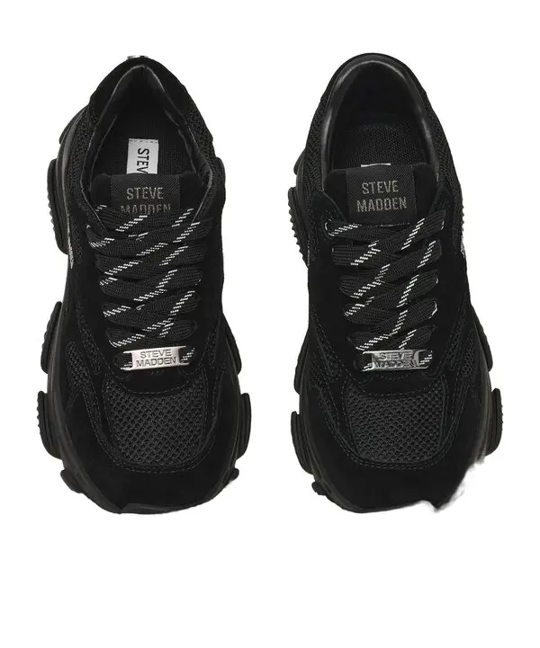Steve Madden Meshpaneled Laceup Sneakers